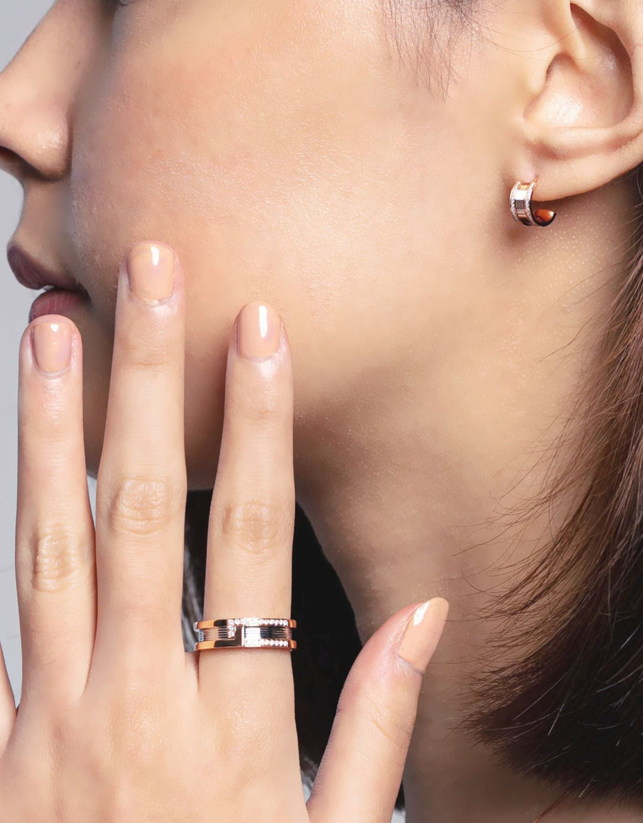 LVC Promise Interlocking Wedding Band with Diamonds – Love & Co. Malaysia